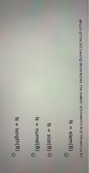 Solved While Writing A Matlab Script File The Clc Command 