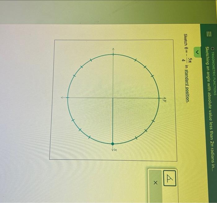 Solved i need the correct angle ??? | Chegg.com