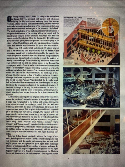 BEFORE THE COLLAPSE 0 Friday evening, July 17, 1981, | Chegg.com