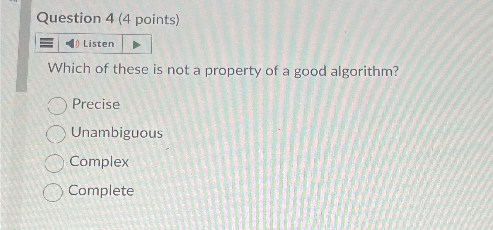 Solved Question 4 (4 points)ListenWhich of these is not a | Chegg.com Solved Question 4 (4 points)ListenWhich of these is not a | Chegg.com
