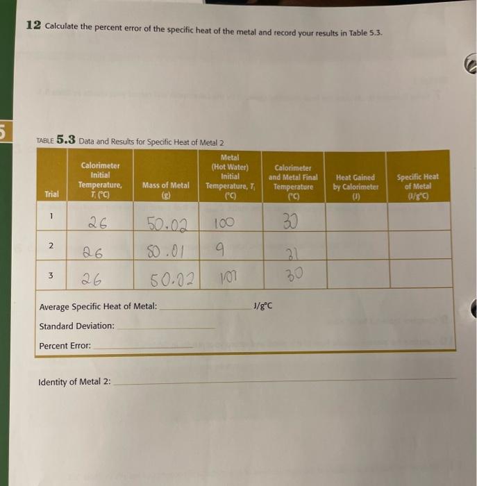 Solved LAB ACTIVITY 5.1 Name Pre-Lab Questions Section Date | Chegg.com