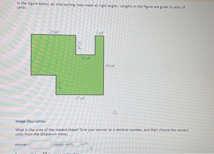Solved In the figure below, all intersecting sides meet at | Chegg.com