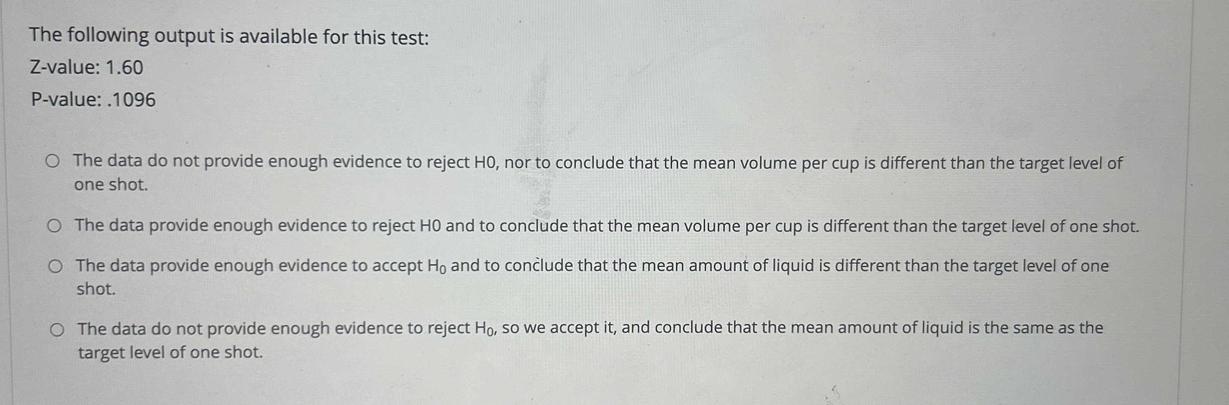 Solved The following output is available for this | Chegg.com