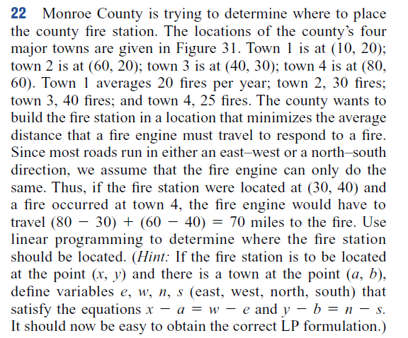 Solve the problem using Lindo Solver or Excel | Chegg.com