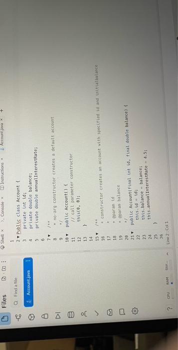 Solved in java .i have to solve this on repl.it but i dont | Chegg.com
