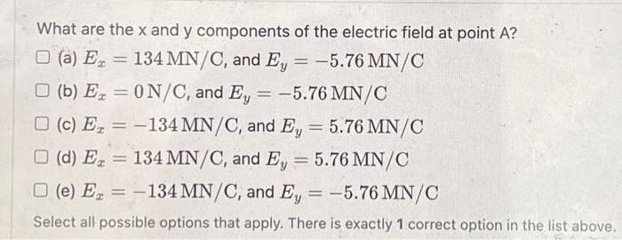 Solved Consider the following configuration of charges: The | Chegg.com