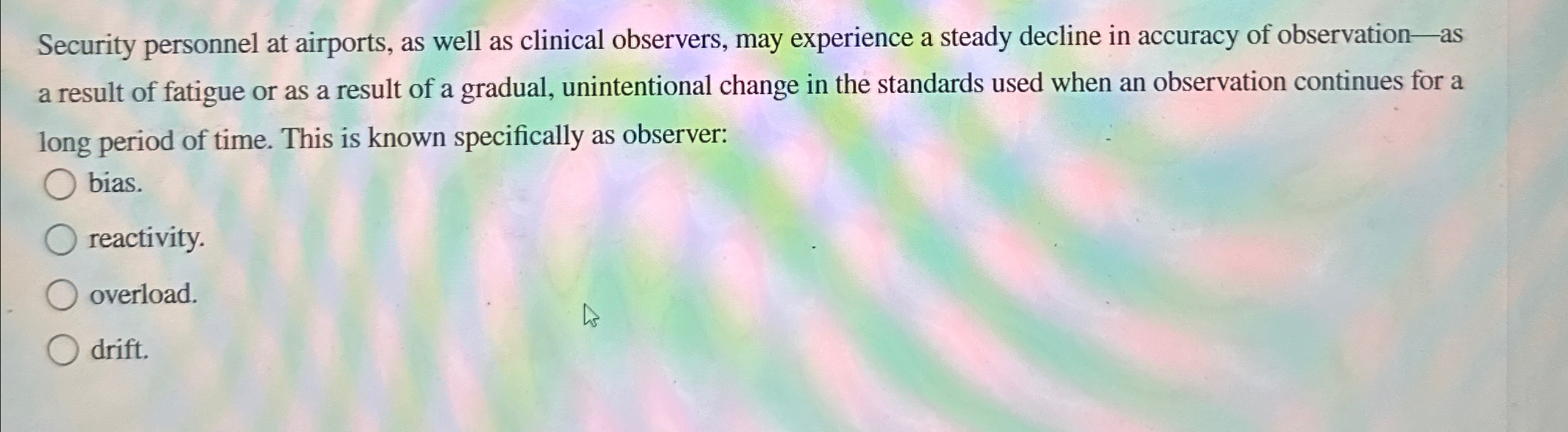 Solved Security Personnel At Airports As Well As Clinical