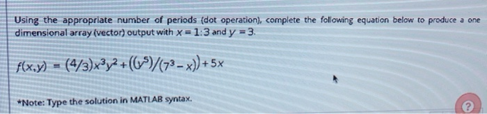 Solved Using the appropriate number of periods (dot | Chegg.com