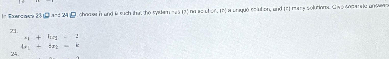 Solved In Exercises 23 ﻿and 24 , ﻿choose h ﻿and k ﻿such that | Chegg.com