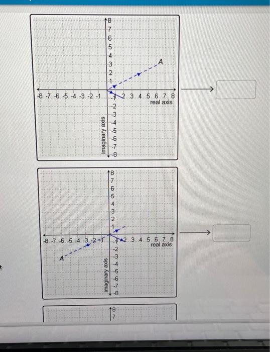 Solved Match these operations involving complex numbers with | Chegg.com