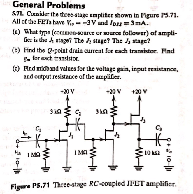 General Problems5.71. ﻿Consider the three-stage | Chegg.com