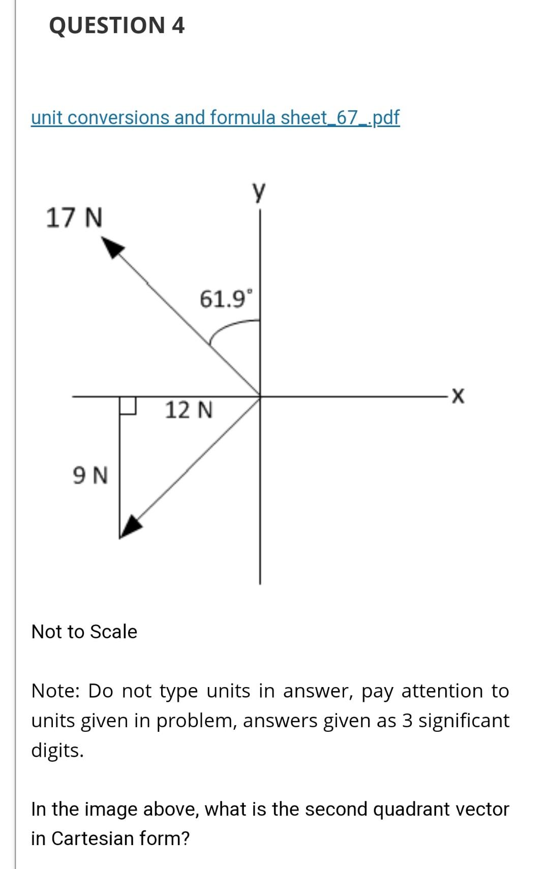 [Solved]: QUESTION 4 unit conversions and