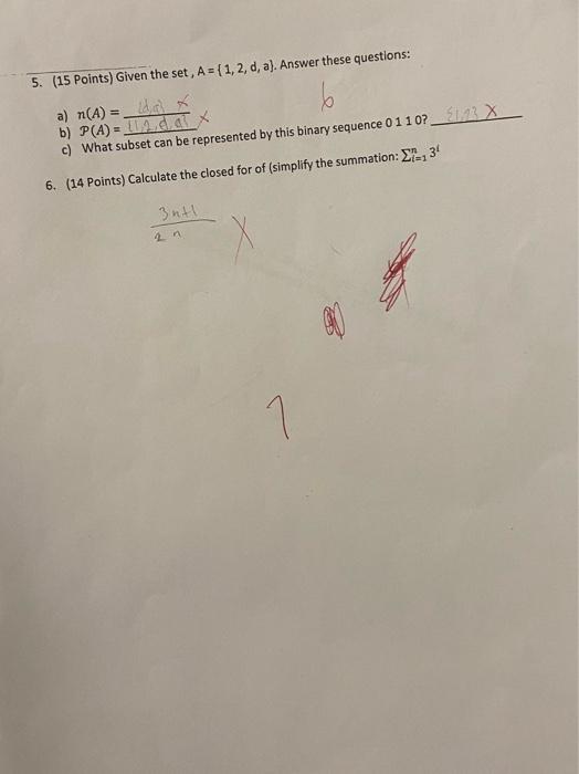 Solved 1. (12 Points) Evaluate the following sum: ∑i=12003i | Chegg.com