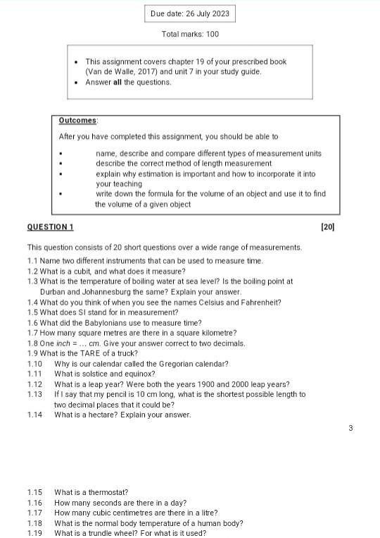 Solved Total marks: 100 - This assignment covers chapter 19 | Chegg.com