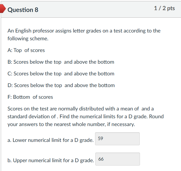 Can someone solve part b please: An English professor | Chegg.com