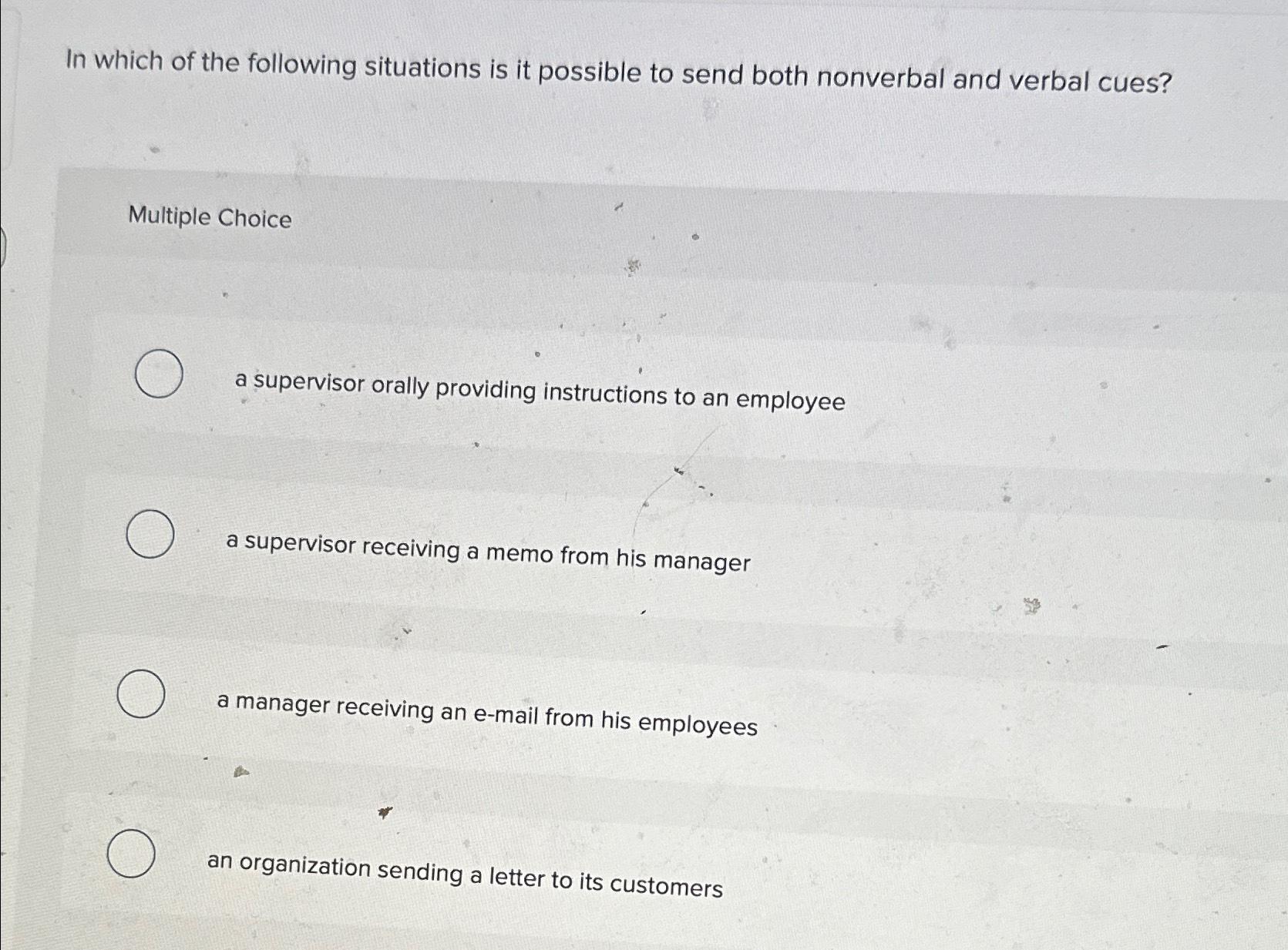 Solved In which of the following situations is it possible | Chegg.com