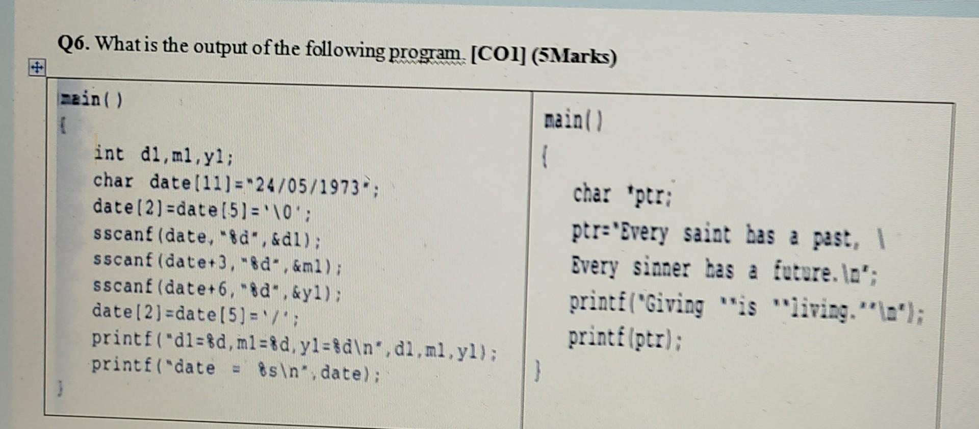 Solved Q5.Write a program to create a structure "employee" | Chegg.com