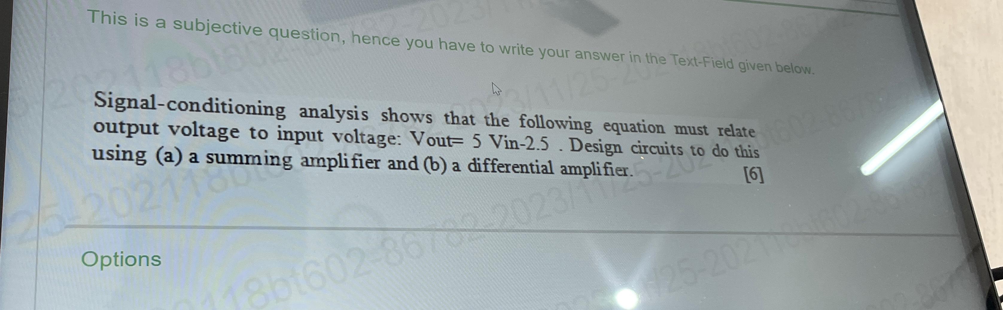 Solved This is a subjective question, hence you have to | Chegg.com
