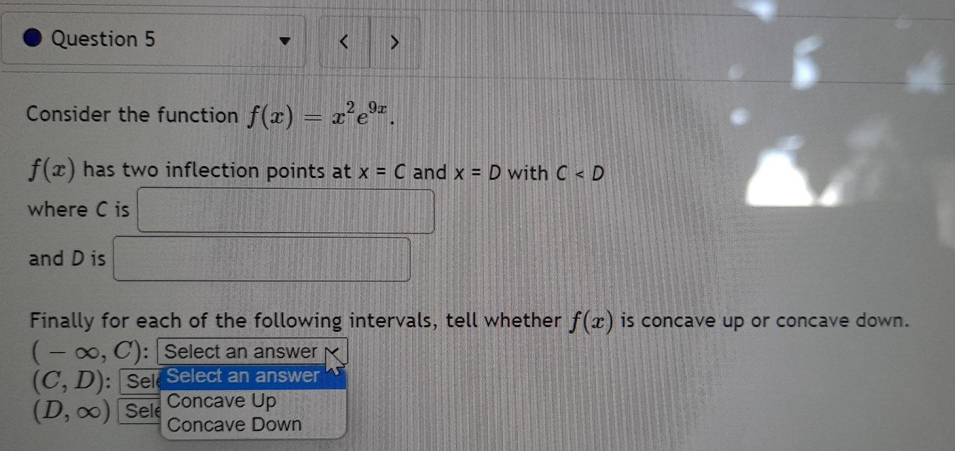 Solved Consider the function f(x) = x?c9r. f(x) has two | Chegg.com
