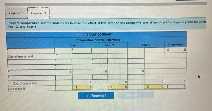 Solved Exercise 5-12 Analysis of inventory errors LO A2 | Chegg.com
