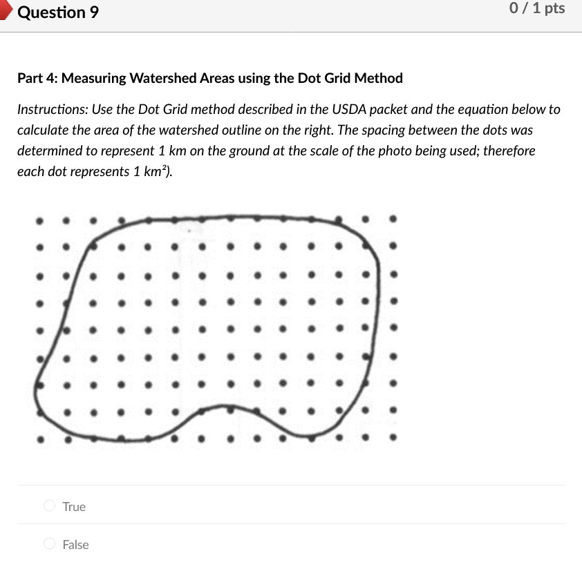 Solved Question 9 ﻿Part 4: Measuring Watershed Areas using | Chegg.com
