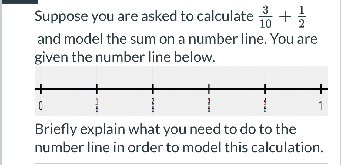 Solved Suppose you are asked to calculate 310+12 ﻿and model | Chegg.com