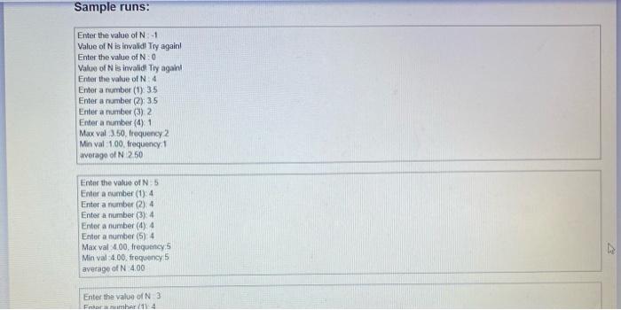 Solved Using C programming language. ( without usin array or | Chegg.com