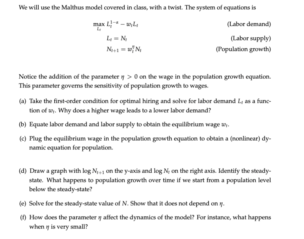 Solved PLEASE SOLVE EACH PART WITH WORK AND EXPLANATION We | Chegg.com