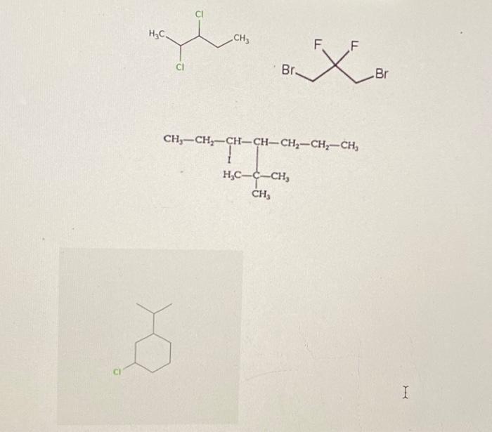 Solved name these compounds | Chegg.com