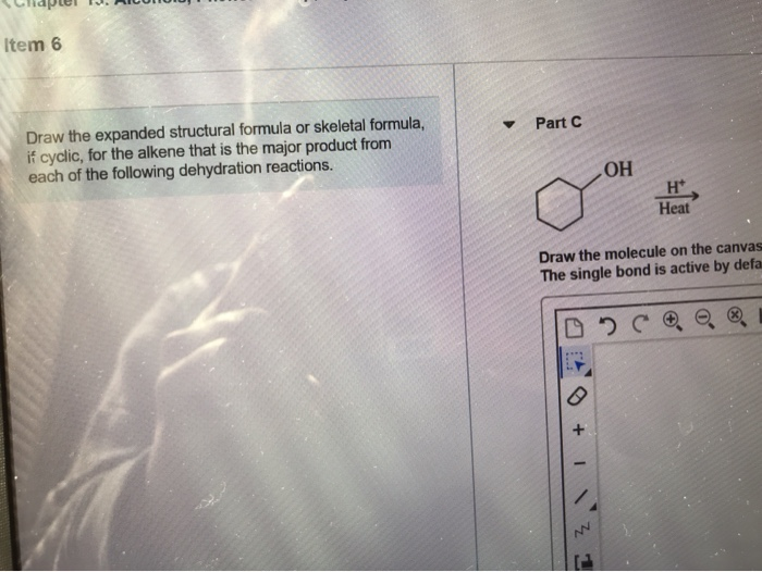 Solved help! draw the expanded structural formula or | Chegg.com