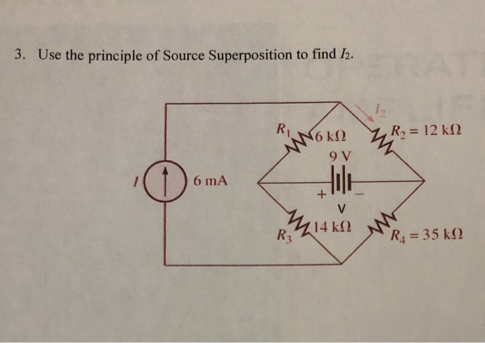 Solved 3. Use the principle of Source Superposition to find | Chegg.com