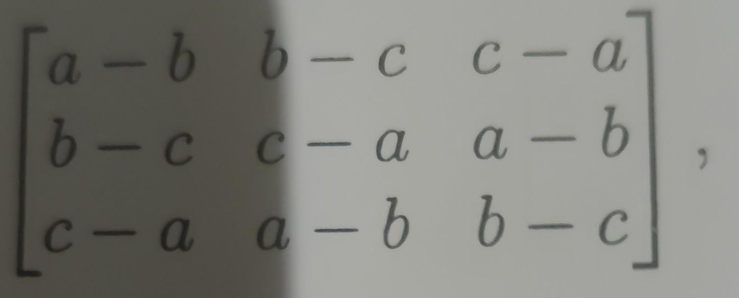 Solved Find and factorise the determinant using of the | Chegg.com