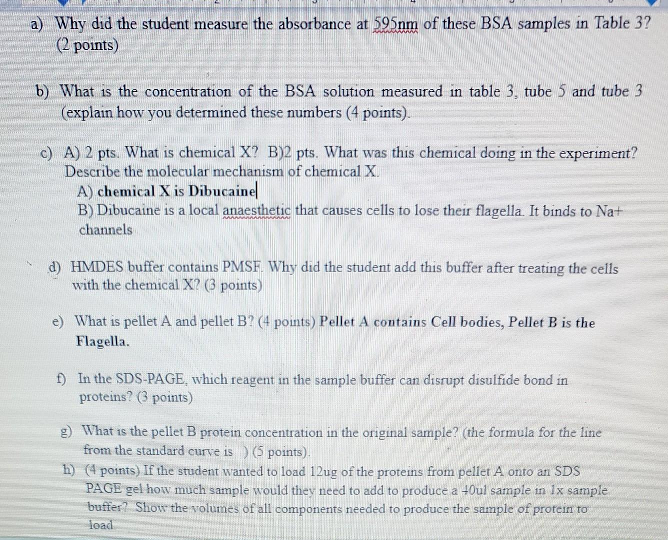 Solved 5) (29 points) A 229 student wanted to identify the | Chegg.com