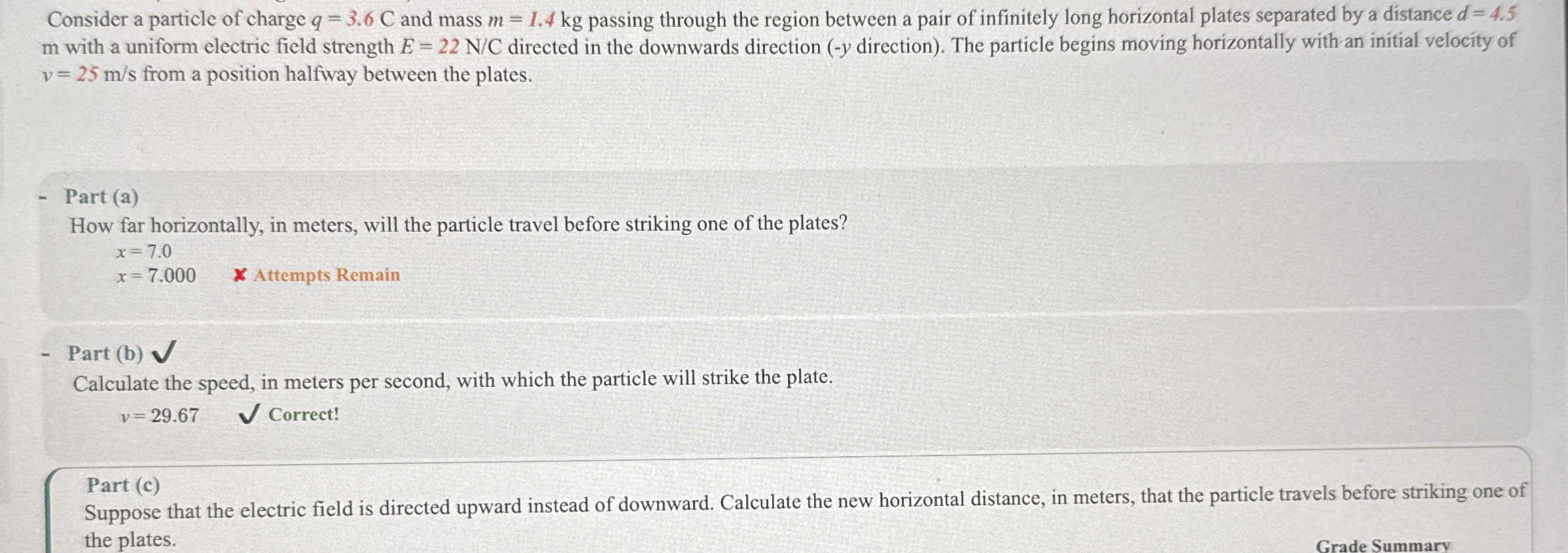 Solved *Please help with part (c)!!!*7.05 ﻿is NOT the | Chegg.com
