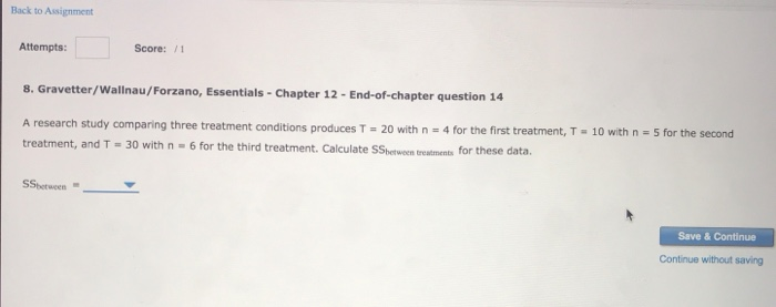 Solved Back to Assignment Attempts: Score: /1 8. | Chegg.com Solved Back to Assignment Attempts: Score: /1 8. | Chegg.com