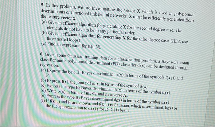 Solved 1. For the Gaussian classifier, (a) Describe an SVD | Chegg.com