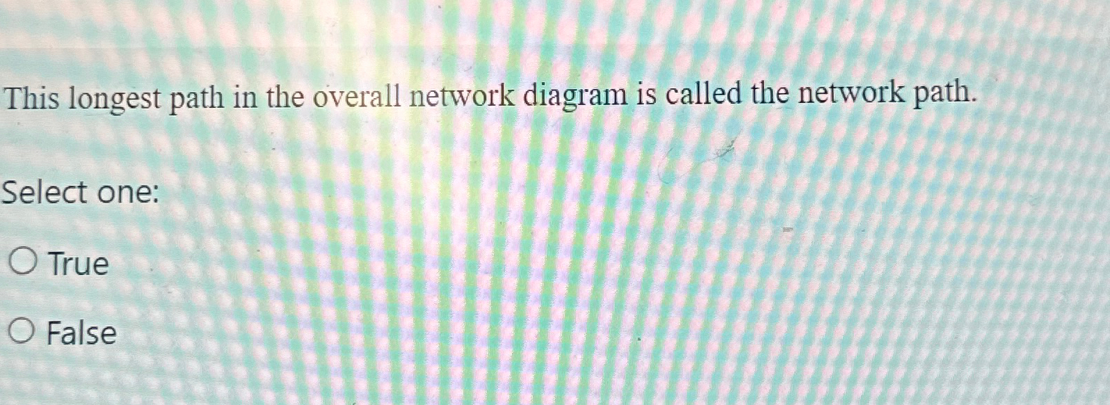 Solved This longest path in the overall network diagram is | Chegg.com
