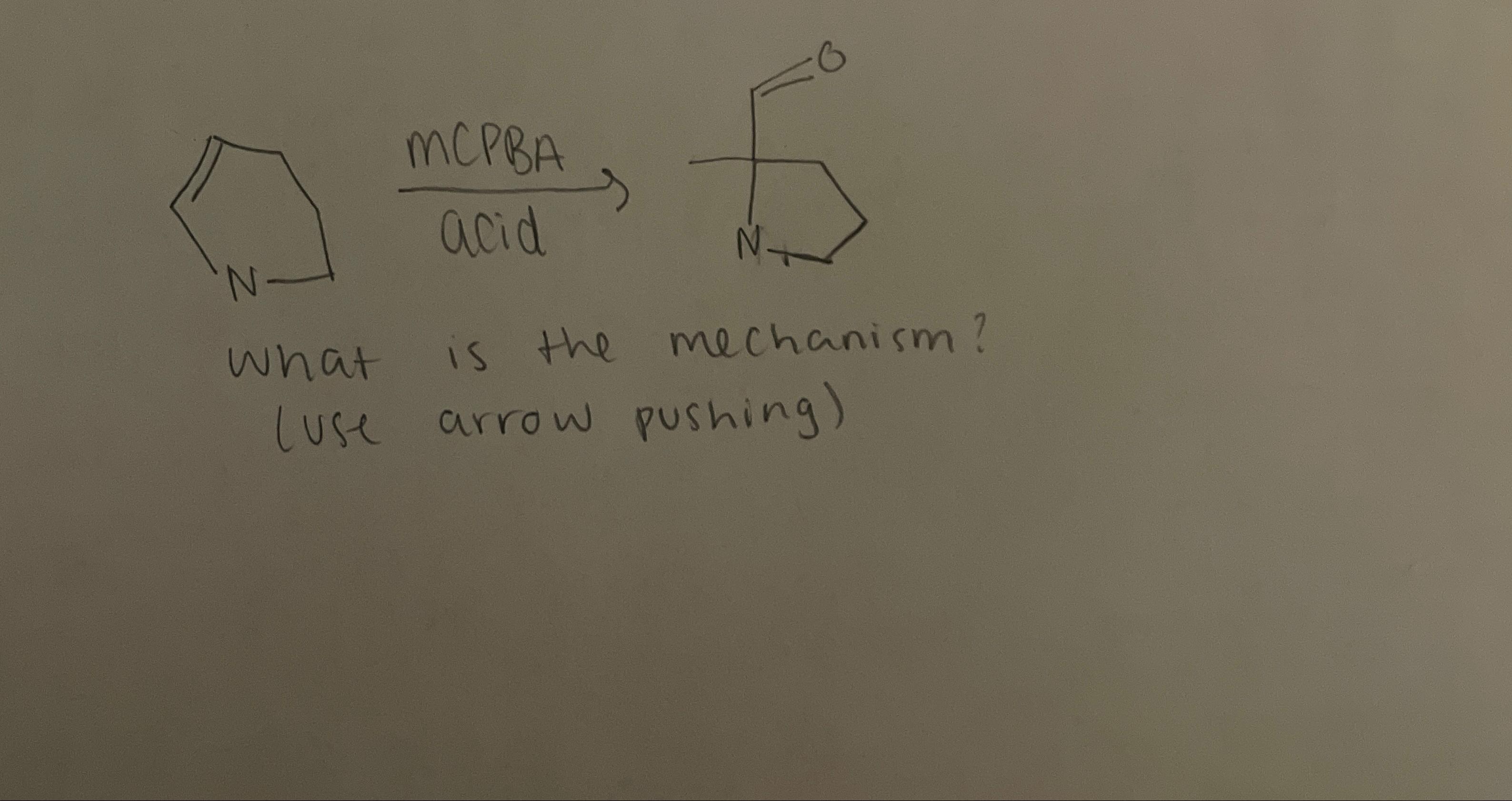 Solved what is the mechanism? (use arrow pushing) | Chegg.com