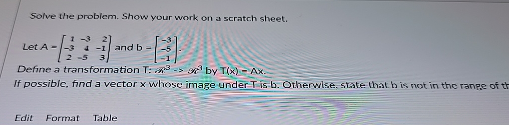 Solved Solve the problem. Show your work on a scratch | Chegg.com