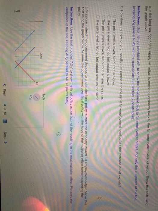 Solved Help Save The graph below depicts an increase in | Chegg.com