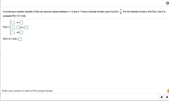 Solved 0 A continuous random variable X that can assume | Chegg.com