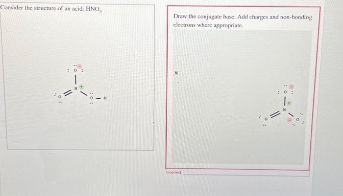 Solved Consider the structure of an acid: HNO3 | Chegg.com
