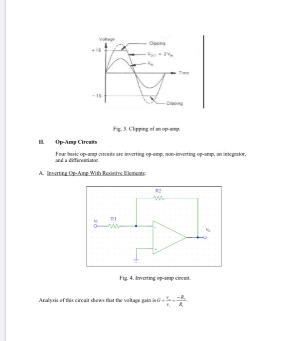 Solved Lab 1: PURPOSE: REQUIRED: Operational Amplifier | Chegg.com