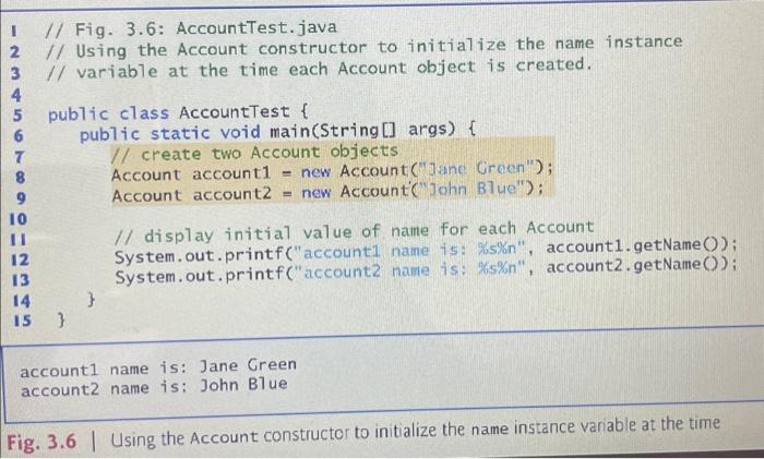 Solved Write a Java program based on Fig.3.5 and add two new | Chegg.com