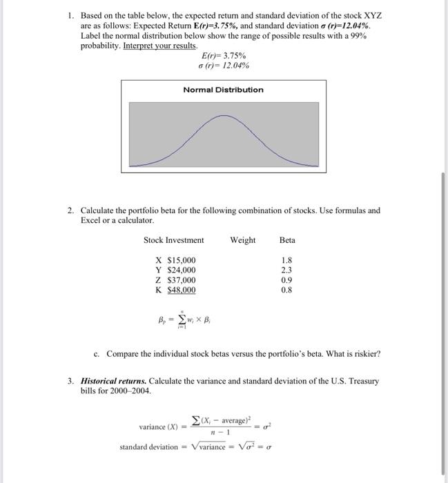 Solved 1. Fill in the following tables. Use your calculator, | Chegg.com