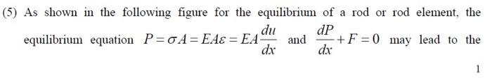 (5) As shown in the following figure for the | Chegg.com