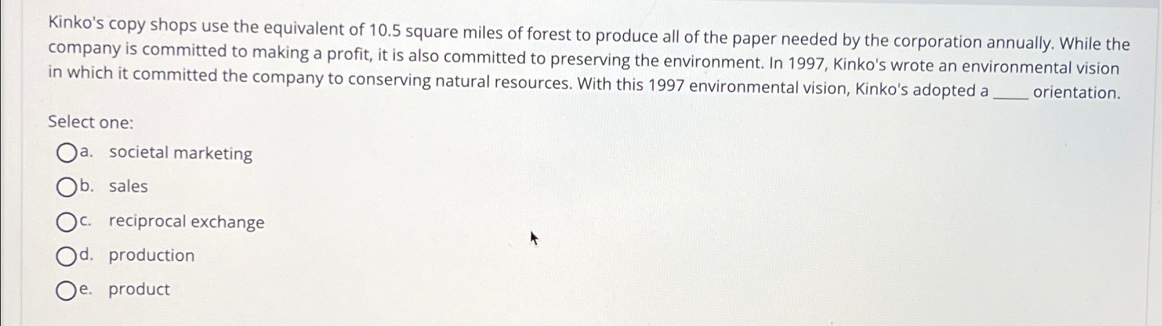 Solved Kinko's copy shops use the equivalent of 10.5 ﻿square | Chegg.com