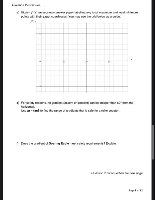 Solved Question 2 Below is a qraph representing part of the | Chegg.com