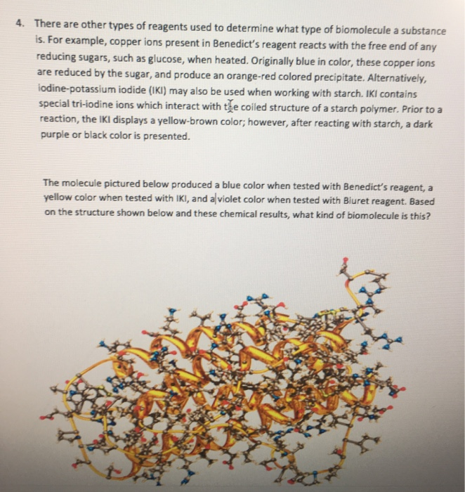 Solved 4. There are other types of reagents used to | Chegg.com
