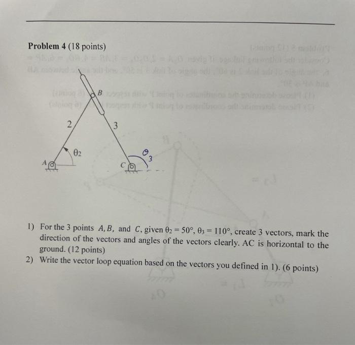 Solved Problem 4 (18 points) 2 3 02 1) For the 3 points A, | Chegg.com Solved Problem 4 (18 points) 2 3 02 1) For the 3 points A, | Chegg.com